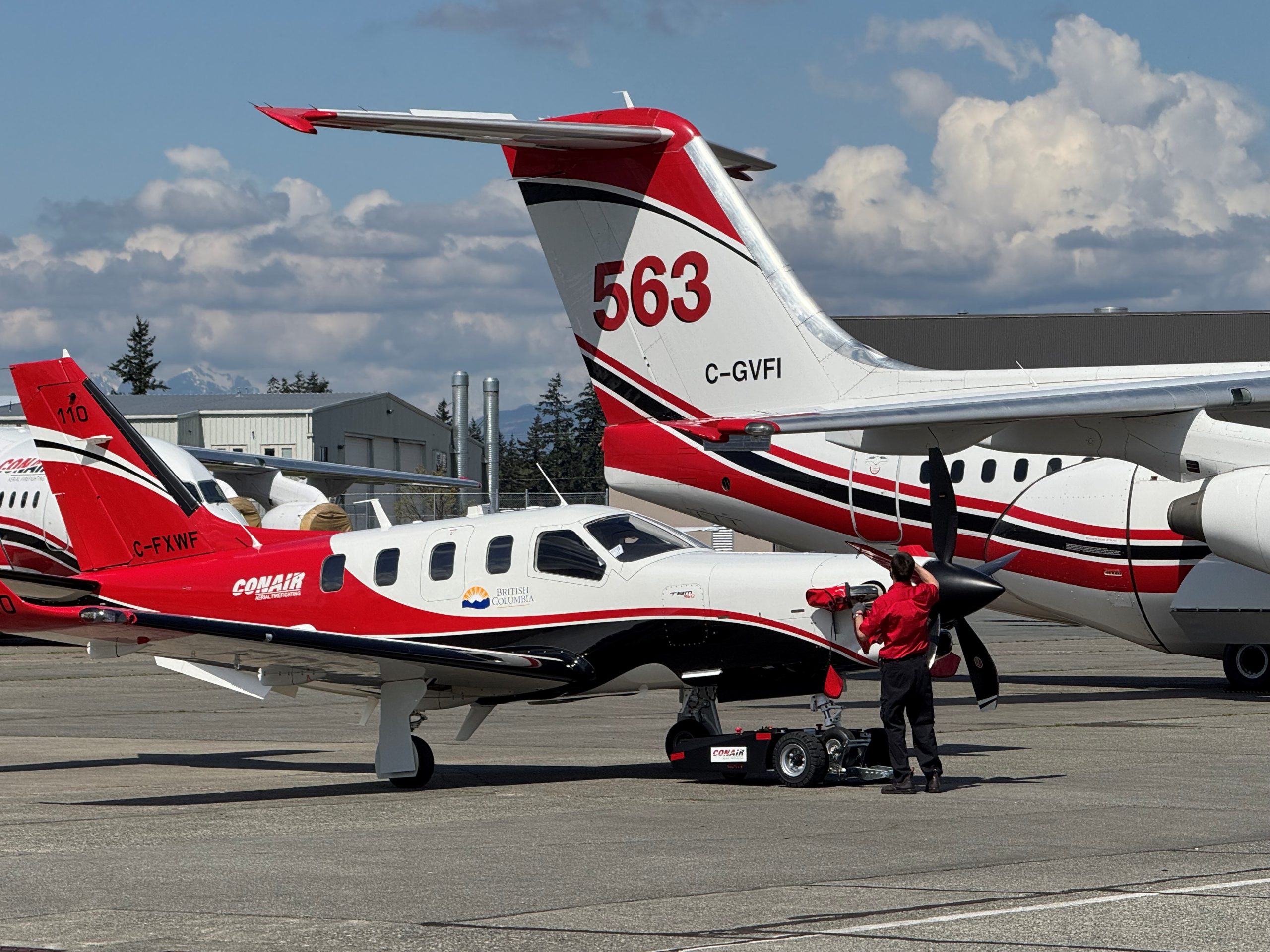 DAHER TBM 960 - Conair Aerial Firefighting